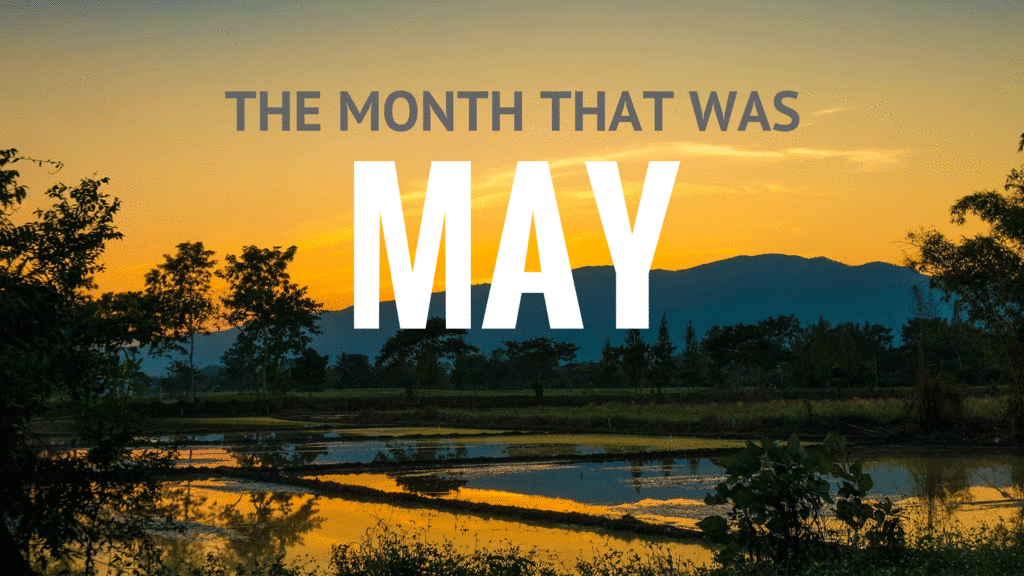 The Month That Was May 2017 - Roaming Required