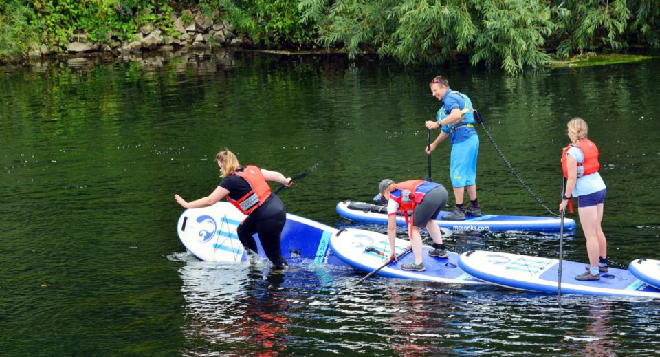 Standup Paddleboarding on the Wye Valley - Roaming Required
