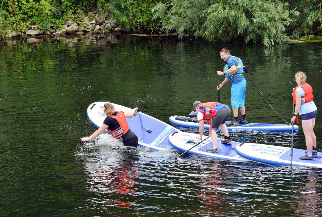 Standup Paddleboarding on the Wye Valley - Roaming Required