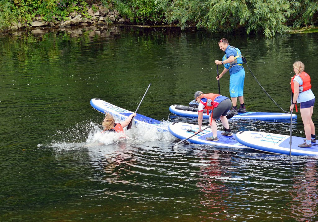 Standup Paddleboarding on the Wye Valley - Roaming Required