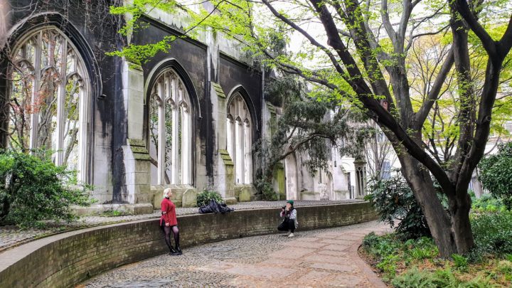 St Dunstan in the East Church Garden - London's Secret Oasis - Roaming ...